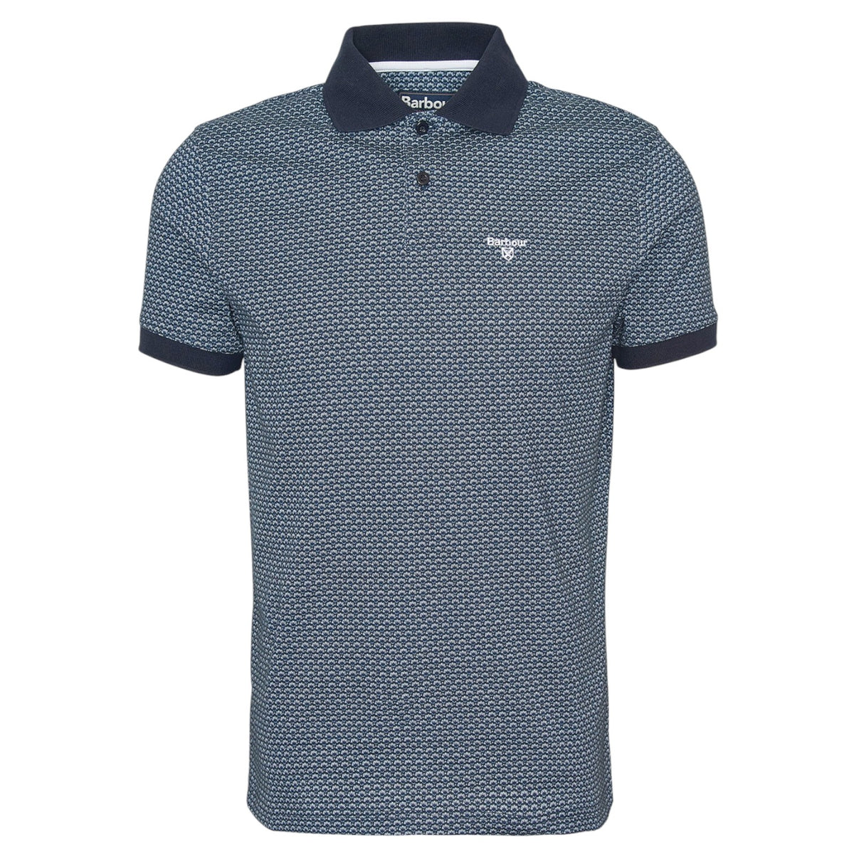 Barbour Shell Polo - Navy — Sportsden.ie