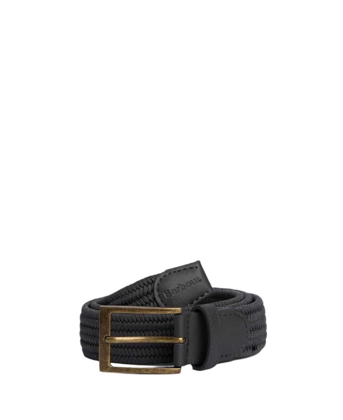 Barbour Nevis Web Belt - Gunmetal — Sportsden.ie