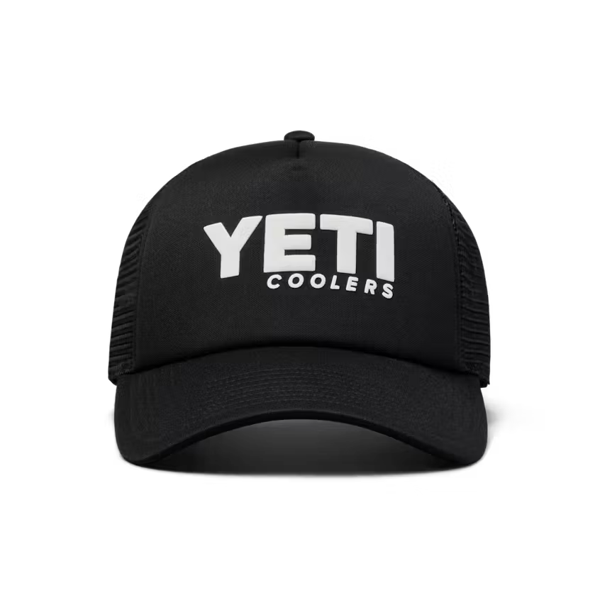 Yeti Foam Trucker Hat - Black — Sportsden.ie