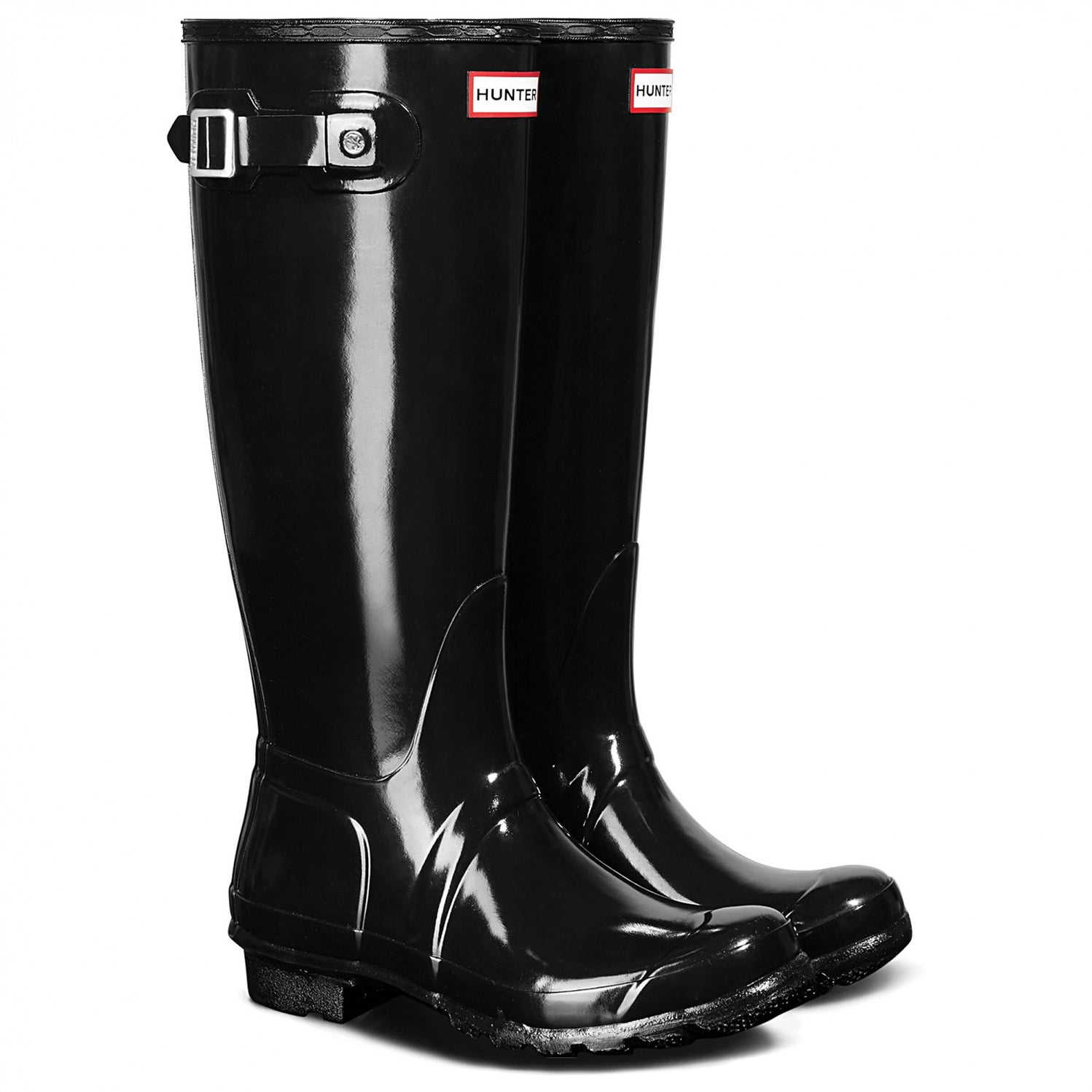 Hunter Original Tall Gloss - Black — Sportsden.ie